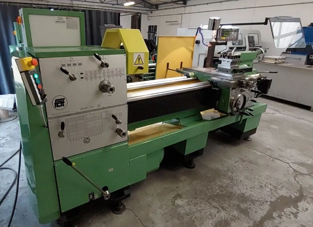 Used TUR 50/1500 lathe after general overhaul, with one year warranty
